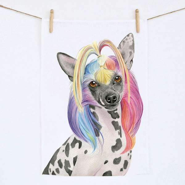 Tofu the Chinese Crested Dog - For Me By Dee