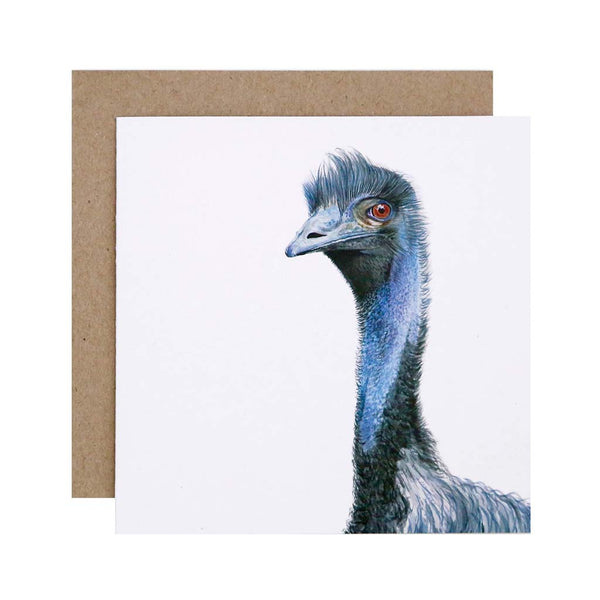 Earl the Emu Greeting Card - For Me By Dee